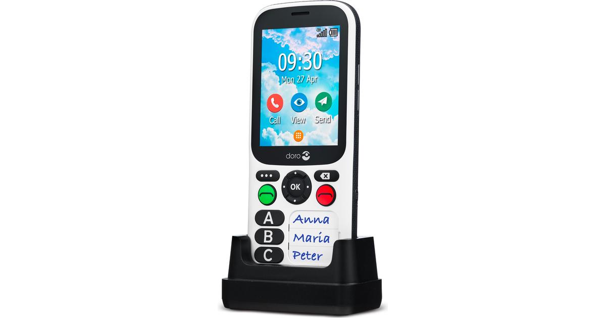 Doro 780X - Seniorvenlig - Hvid – ITFON, EL-SALG Vordingborg